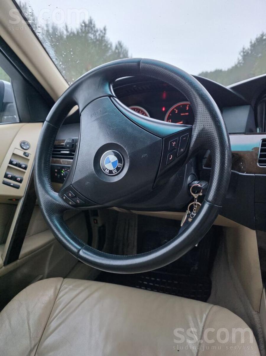 Pelēks BMW 530 2005 Rīga, ar dzinēja tilpumu 3.00 L un nobraukumu 356 tūkst. km par 3700 €, foto 8 vietnē AUTOMOTO.COM.LV
