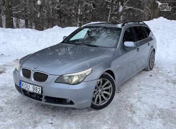 Pelēks BMW 530 2005 Šauļi, ar dzinēja tilpumu 3.00 L un nobraukumu 429 tūkst. km par 1900 €, foto 2 vietnē AUTOMOTO.COM.LV