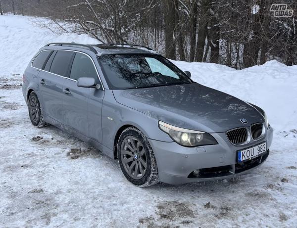 Pelēks BMW 530 2005 Šauļi, ar dzinēja tilpumu 3.00 L un nobraukumu 429 tūkst. km par 1900 €, foto 3 vietnē AUTOMOTO.COM.LV