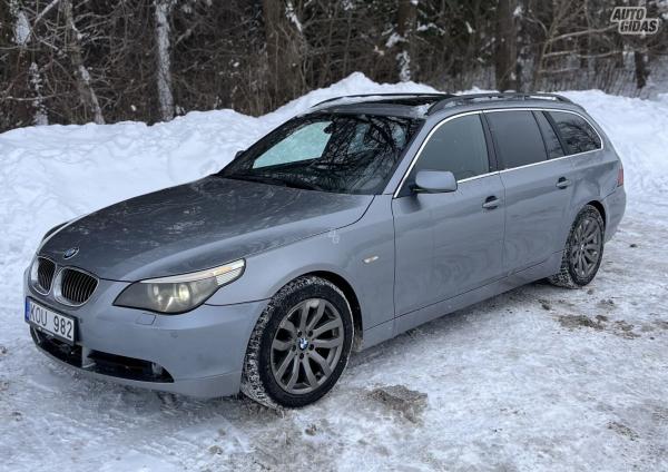 Pelēks BMW 530 2005 Šauļi, ar dzinēja tilpumu 3.00 L un nobraukumu 429 tūkst. km par 1900 €, foto 4 vietnē AUTOMOTO.COM.LV