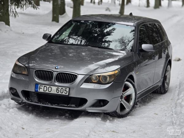 Grey BMW 530 2005 in Siauliai, with an engine capacity of 3.00 L and mileage of 3 thousand km for 2950 €, photo 4 on AUTOMOTO.COM.LV