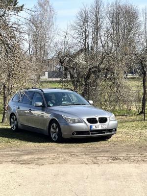 Grey BMW 530 2005 in Vilnius, with an engine capacity of 3.00 L and mileage of 450 thousand km for 3300 €, photo 3 on AUTOMOTO.COM.LV