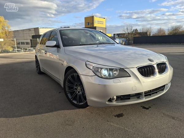 Pelēks BMW 530 2005 Kauņa, ar dzinēja tilpumu 3.00 L un nobraukumu 424 tūkst. km par 2800 €, foto 4 vietnē AUTOMOTO.COM.LV