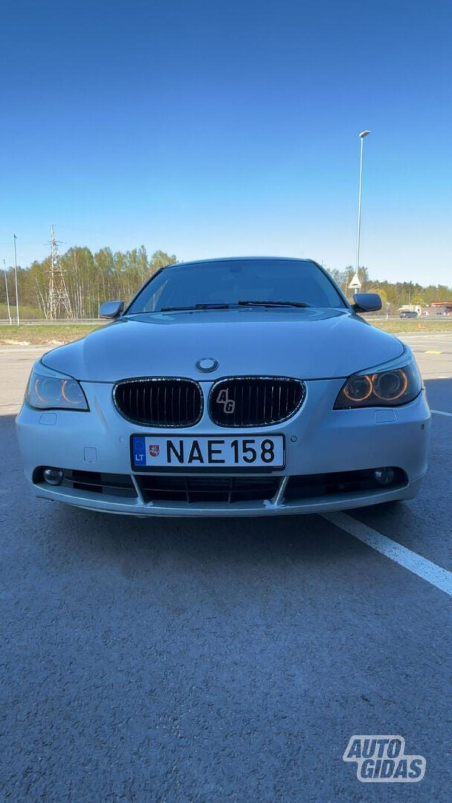 Pelēks BMW 530 2005 Kauņa, ar dzinēja tilpumu 3.00 L un nobraukumu 314 tūkst. km par 2400 €, foto 11 vietnē AUTOMOTO.COM.LV
