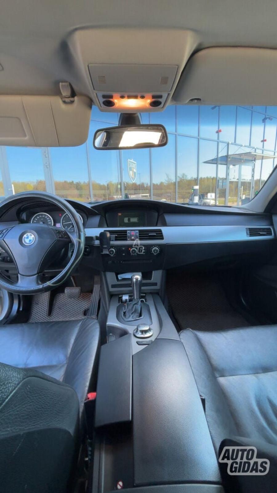 Pelēks BMW 530 2005 Kauņa, ar dzinēja tilpumu 3.00 L un nobraukumu 314 tūkst. km par 2400 €, foto 12 vietnē AUTOMOTO.COM.LV