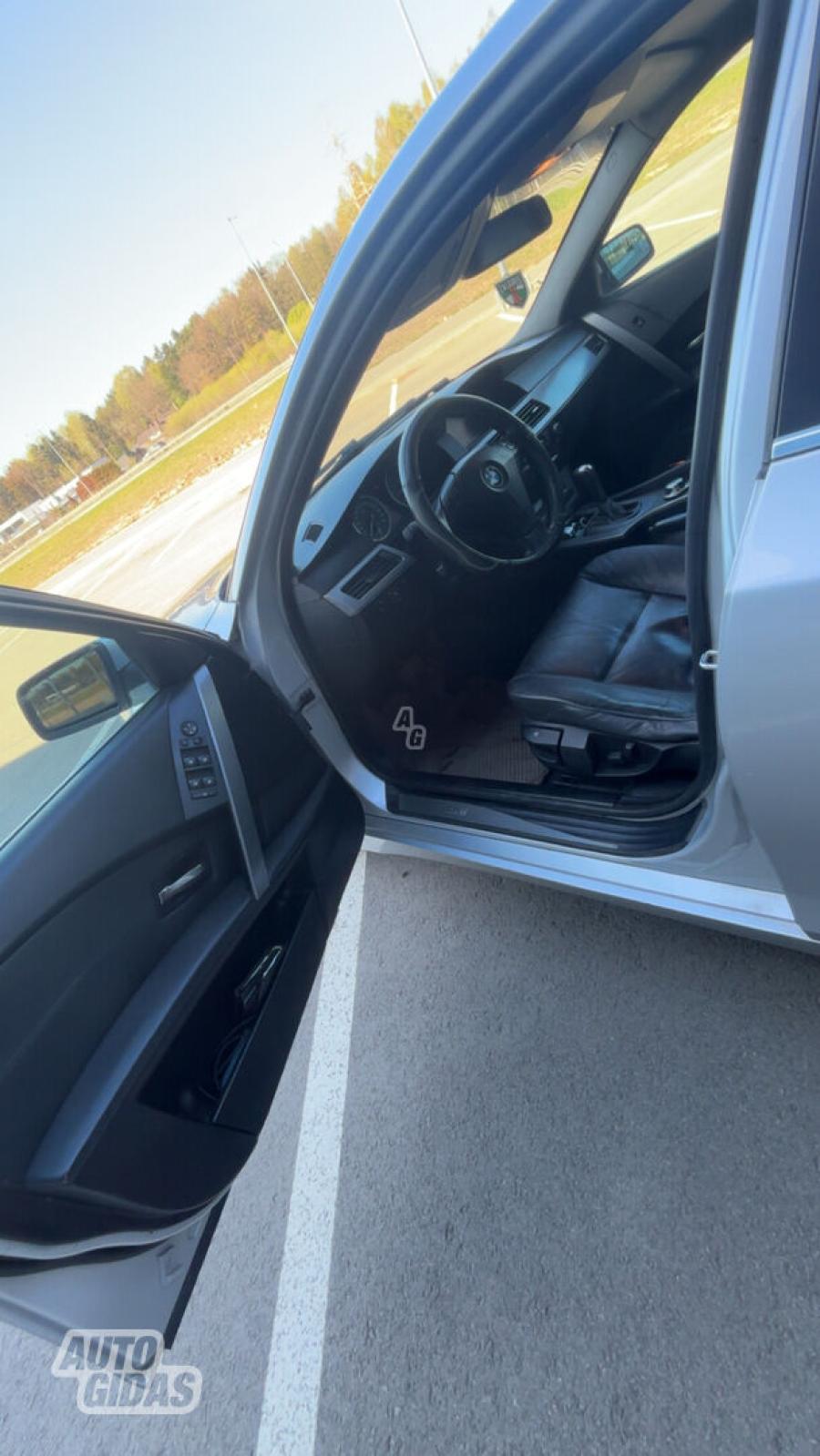 Pelēks BMW 530 2005 Kauņa, ar dzinēja tilpumu 3.00 L un nobraukumu 314 tūkst. km par 2400 €, foto 16 vietnē AUTOMOTO.COM.LV