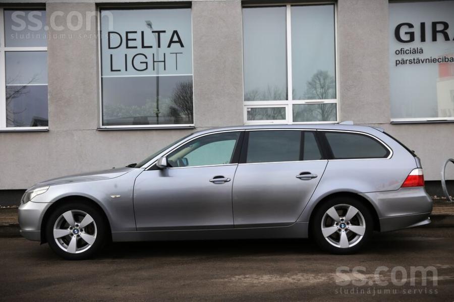 Grey BMW 530 2005 in Riga, with an engine capacity of 3.00 L and mileage of 357 thousand km for 3795 €, photo 3 on AUTOMOTO.COM.LV