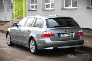 Grey BMW 530 2005 in Riga, with an engine capacity of 3.00 L and mileage of 357 thousand km for 3795 €, photo 6 on AUTOMOTO.COM.LV