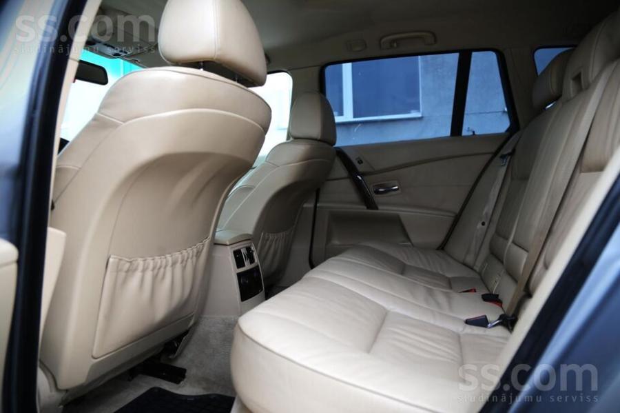 Grey BMW 530 2005 in Riga, with an engine capacity of 3.00 L and mileage of 357 thousand km for 3795 €, photo 14 on AUTOMOTO.COM.LV