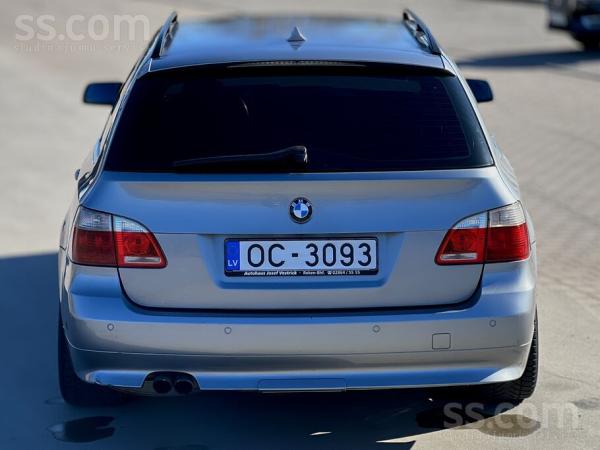 Grey BMW 530 2005 in Riga, with an engine capacity of 3.00 L and mileage of 363 thousand km for 3700 €, photo 6 on AUTOMOTO.COM.LV