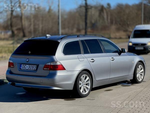Grey BMW 530 2005 in Riga, with an engine capacity of 3.00 L and mileage of 363 thousand km for 3700 €, photo 7 on AUTOMOTO.COM.LV
