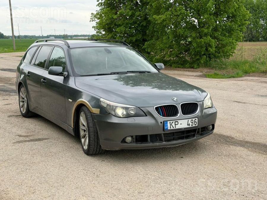Серый БМВ 530 2005 в Бауска, объемом двигателя 3.00 л и пробегом 400 тыс. км за 1450 €, фото 1 на AUTOMOTO.COM.LV