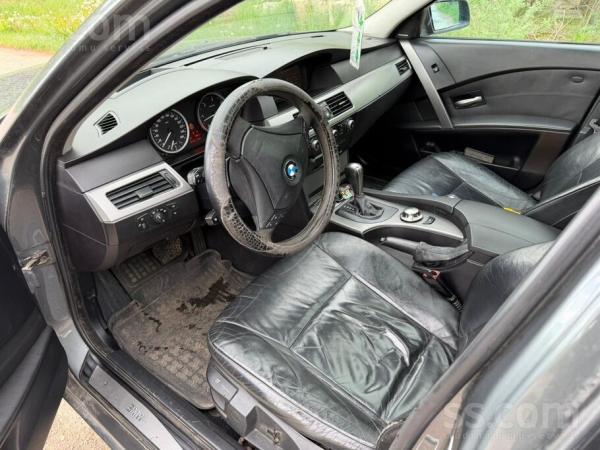 Grey BMW 530 2005 in Bauska, with an engine capacity of 3.00 L and mileage of 400 thousand km for 1450 €, photo 4 on AUTOMOTO.COM.LV