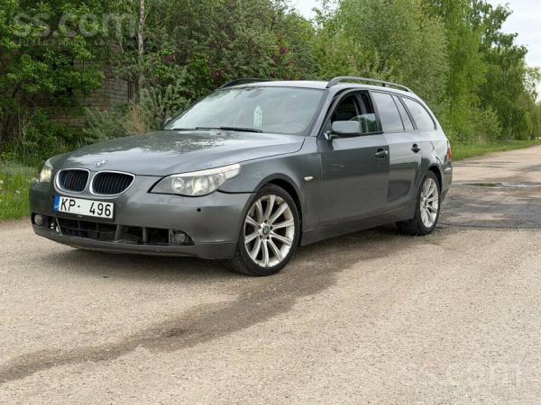 Grey BMW 530 2005 in Bauska, with an engine capacity of 3.00 L and mileage of 400 thousand km for 1450 €, photo 5 on AUTOMOTO.COM.LV