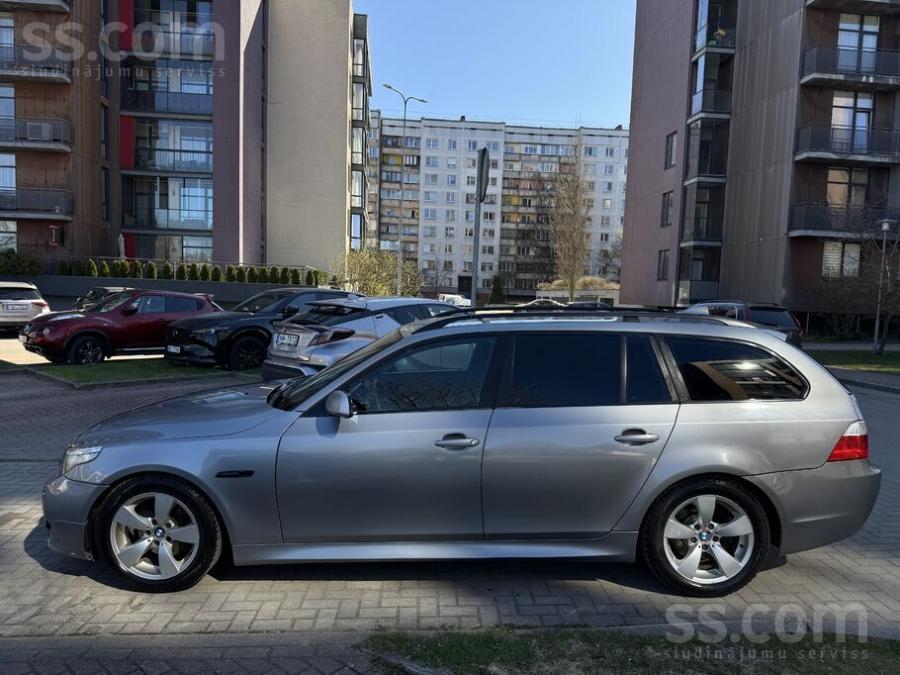 Grey BMW 530 2005 in Riga, with an engine capacity of 3.00 L and mileage of 339 thousand km for 3490 €, photo 3 on AUTOMOTO.COM.LV