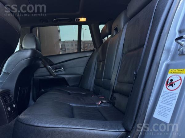 Grey BMW 530 2005 in Riga, with an engine capacity of 3.00 L and mileage of 339 thousand km for 3490 €, photo 8 on AUTOMOTO.COM.LV