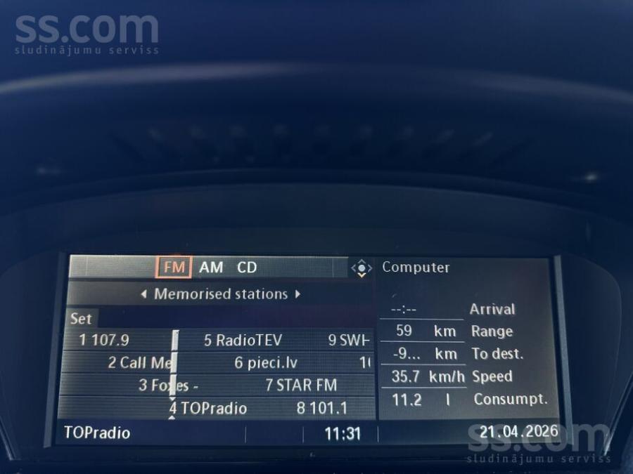 Grey BMW 530 2005 in Riga, with an engine capacity of 3.00 L and mileage of 339 thousand km for 3490 €, photo 16 on AUTOMOTO.COM.LV