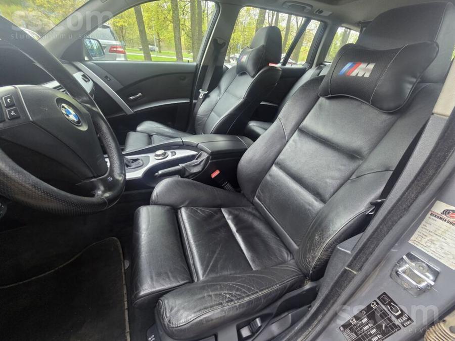 Pelēks BMW 530 2005 Rīga, ar dzinēja tilpumu 3.00 L un nobraukumu 0 tūkst. km par 4500 €, foto 10 vietnē AUTOMOTO.COM.LV