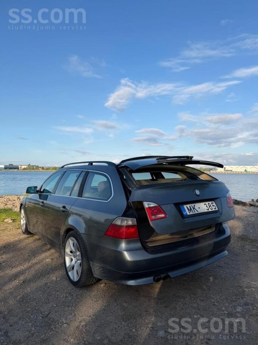 Pelēks BMW 530 2005 Rīga, ar dzinēja tilpumu 3.00 L un nobraukumu 331 tūkst. km par 3800 €, foto 5 vietnē AUTOMOTO.COM.LV