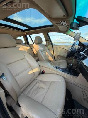 Pelēks BMW 530 2005 Rīga, ar dzinēja tilpumu 3.00 L un nobraukumu 331 tūkst. km par 3800 €, foto 6 vietnē AUTOMOTO.COM.LV