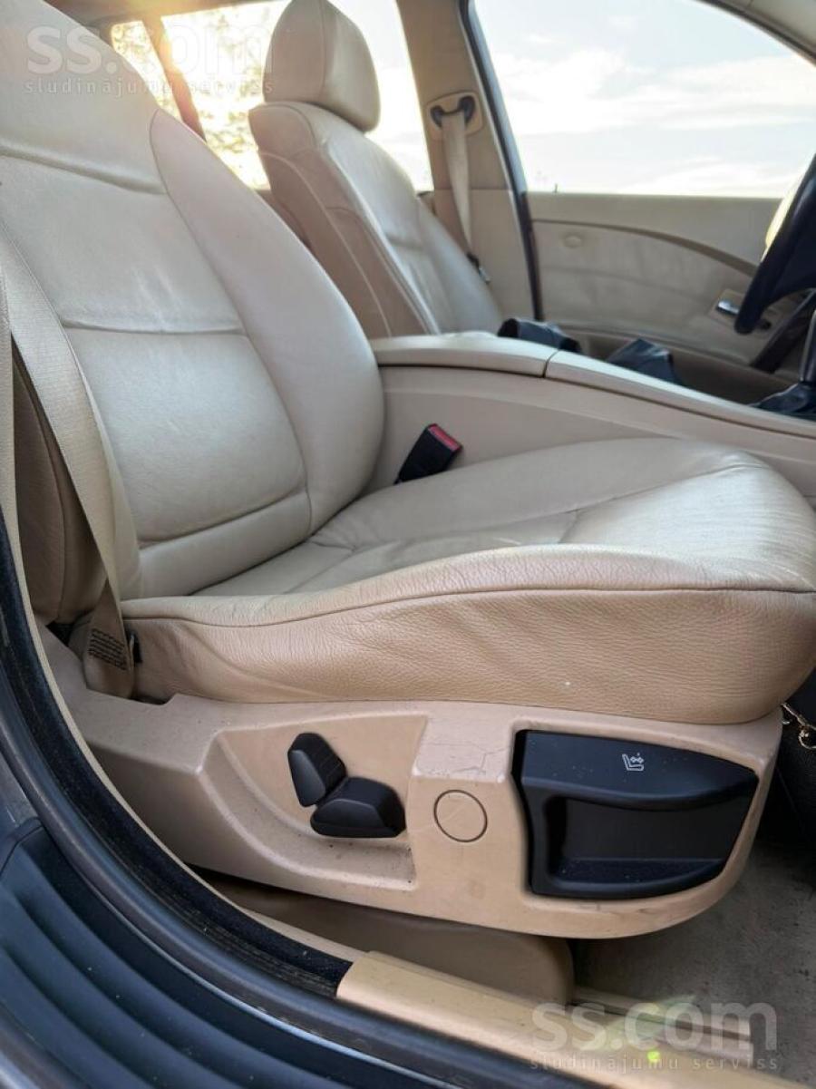Pelēks BMW 530 2005 Rīga, ar dzinēja tilpumu 3.00 L un nobraukumu 331 tūkst. km par 3800 €, foto 7 vietnē AUTOMOTO.COM.LV