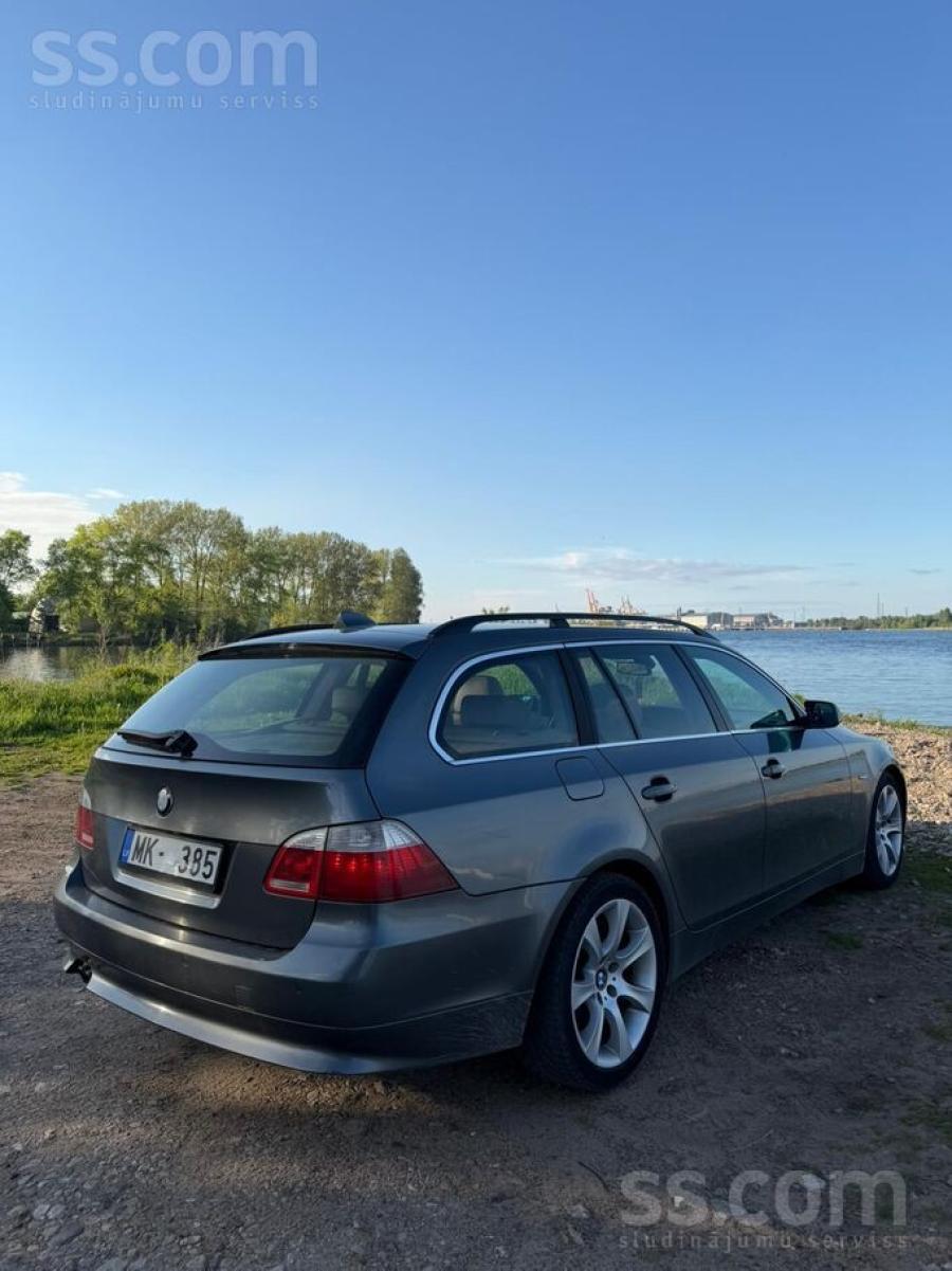 Pelēks BMW 530 2005 Rīga, ar dzinēja tilpumu 3.00 L un nobraukumu 331 tūkst. km par 3800 €, foto 10 vietnē AUTOMOTO.COM.LV