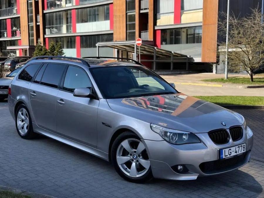 Pelēks BMW 530 2005 Rīga, ar dzinēja tilpumu 3.00 L un nobraukumu 339 tūkst. km par 3490 €, foto 1 vietnē AUTOMOTO.COM.LV