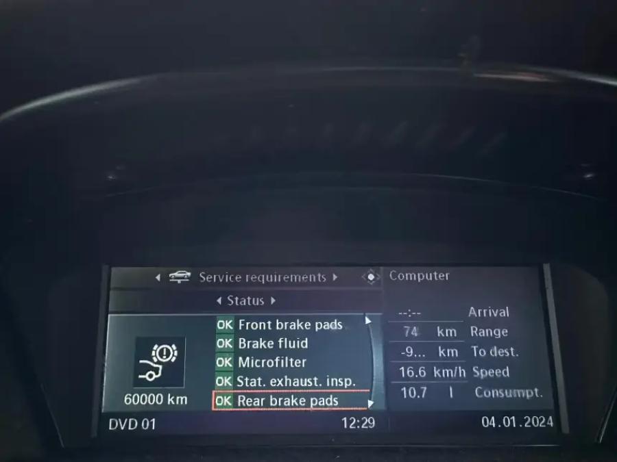 Pelēks BMW 530 2005 Rīga, ar dzinēja tilpumu 3.00 L un nobraukumu 326 tūkst. km par 3690 €, foto 8 vietnē AUTOMOTO.COM.LV