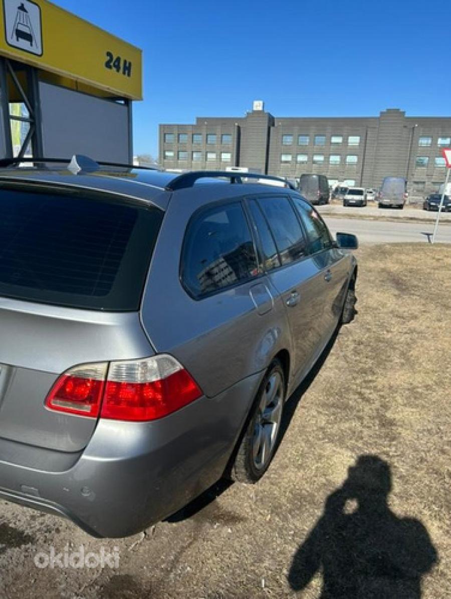 Pelēks BMW 530 2005 Tallina, ar dzinēja tilpumu 3.00 L un nobraukumu 356 tūkst. km par 6000 €, foto 4 vietnē AUTOMOTO.COM.LV