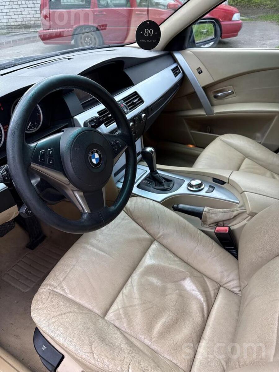 Pelēks BMW 530 2005 Jelgava, ar dzinēja tilpumu 3.00 L un nobraukumu 326 tūkst. km par 4000 €, foto 9 vietnē AUTOMOTO.COM.LV