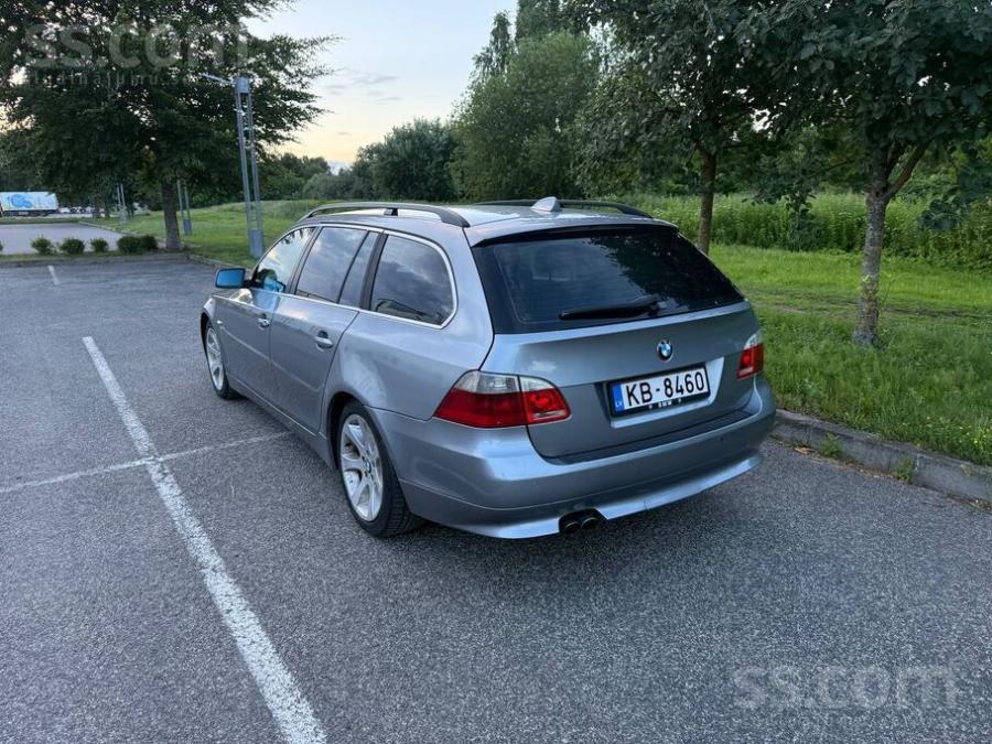 Pelēks BMW 530 2005 Rīga, ar dzinēja tilpumu 3.00 L un nobraukumu 356 tūkst. km par 3999 €, foto 4 vietnē AUTOMOTO.COM.LV
