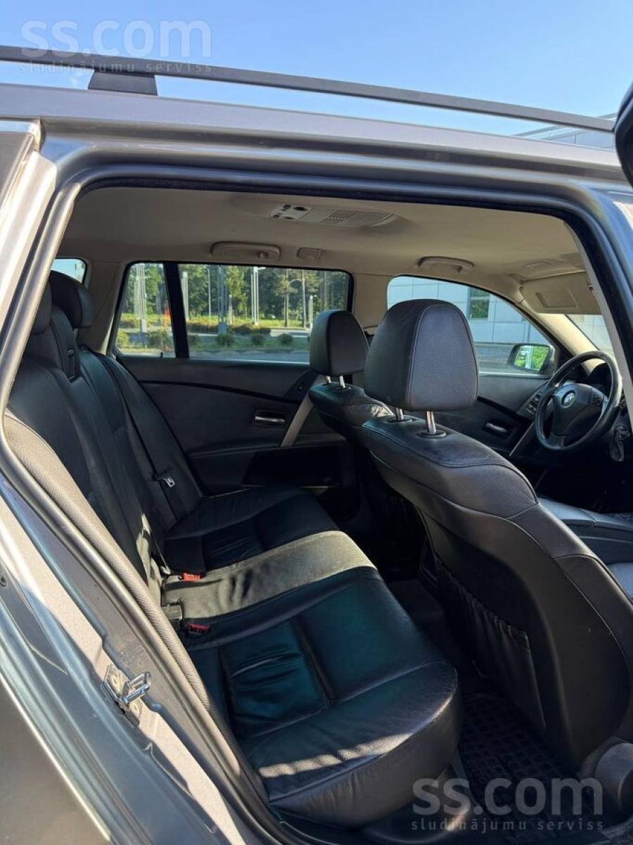 Pelēks BMW 530 2005 Rīga, ar dzinēja tilpumu 3.00 L un nobraukumu 356 tūkst. km par 3999 €, foto 7 vietnē AUTOMOTO.COM.LV