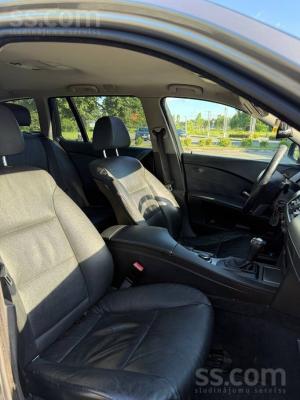 Pelēks BMW 530 2005 Rīga, ar dzinēja tilpumu 3.00 L un nobraukumu 356 tūkst. km par 3999 €, foto 8 vietnē AUTOMOTO.COM.LV