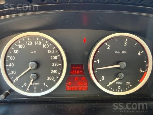 Grey BMW 530 2005 in Riga, with an engine capacity of 3.00 L and mileage of 356 thousand km for 3999 €, photo 8 on AUTOMOTO.COM.LV