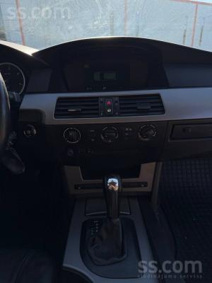 Pelēks BMW 530 2005 Rīga, ar dzinēja tilpumu 3.00 L un nobraukumu 356 tūkst. km par 3999 €, foto 10 vietnē AUTOMOTO.COM.LV