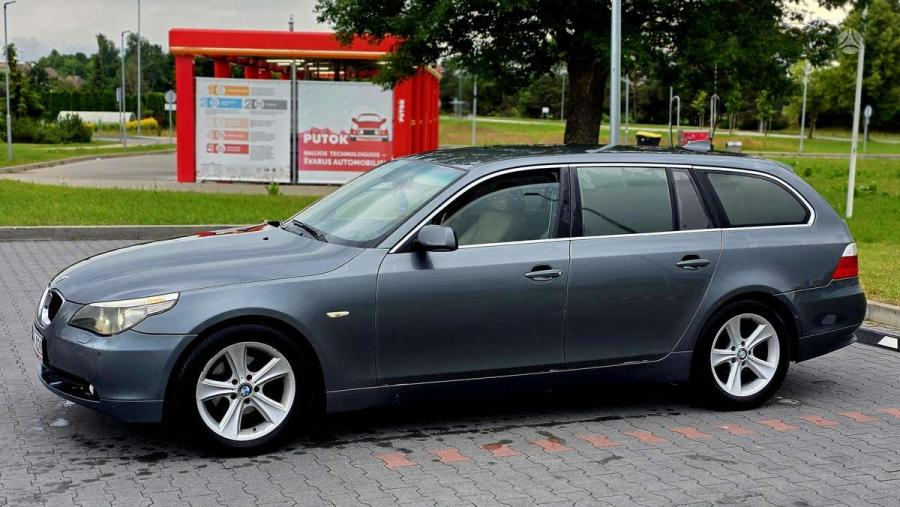 Pelēks BMW 530 2005 Šauļi, ar dzinēja tilpumu 3.00 L un nobraukumu 360 tūkst. km par 2450 €, foto 3 vietnē AUTOMOTO.COM.LV