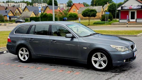 Grey BMW 530 2005 in Siauliai, with an engine capacity of 3.00 L and mileage of 360 thousand km for 2450 €, photo 10 on AUTOMOTO.COM.LV