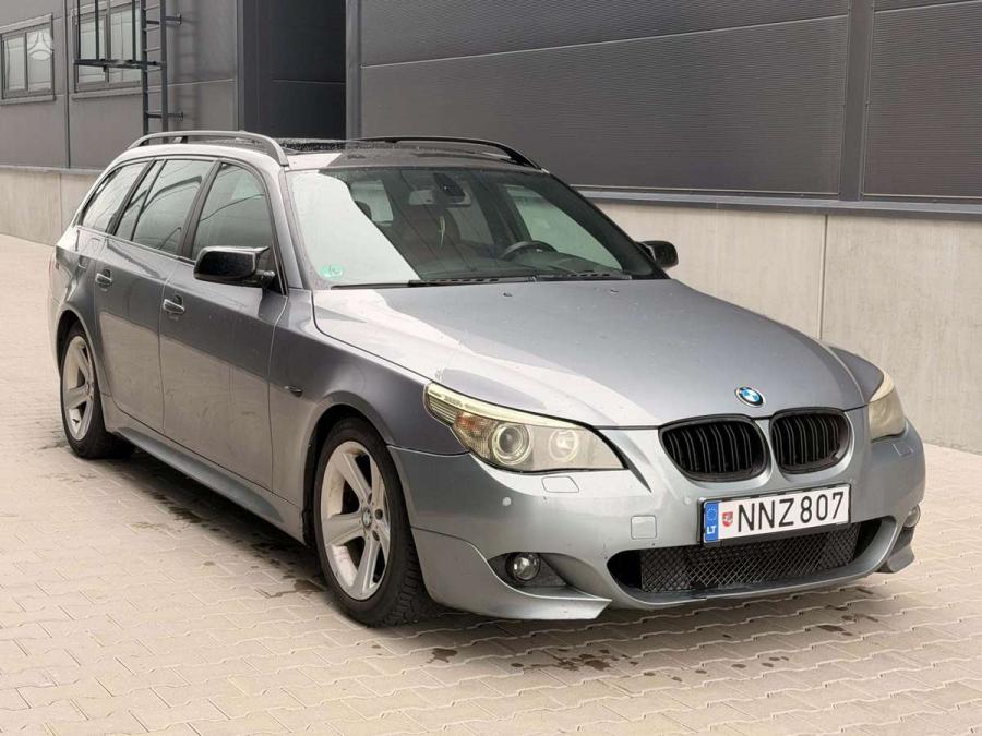 Grey BMW 530 2005 in Siauliai, with an engine capacity of 2.99 L and mileage of 356 thousand km for 4200 €, photo 4 on AUTOMOTO.COM.LV