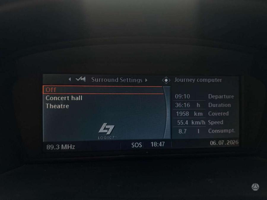 Grey BMW 530 2005 in Siauliai, with an engine capacity of 2.99 L and mileage of 356 thousand km for 4200 €, photo 12 on AUTOMOTO.COM.LV