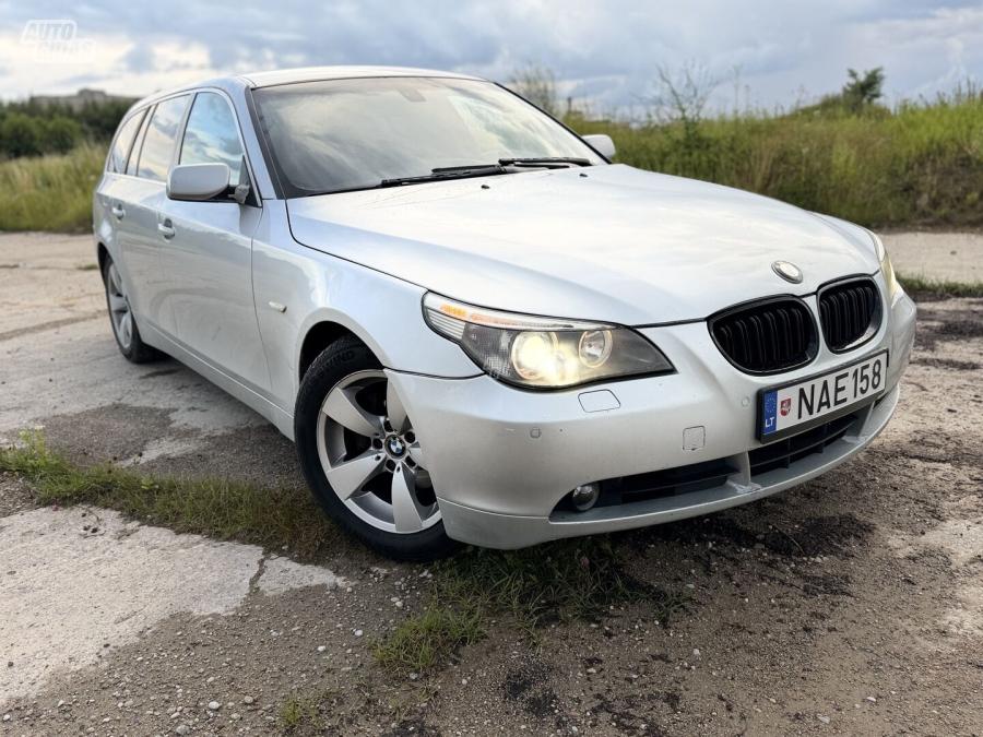 Pelēks BMW 530 2005 Kauņa, ar dzinēja tilpumu 3.00 L un nobraukumu 310 tūkst. km par 2100 €, foto 12 vietnē AUTOMOTO.COM.LV