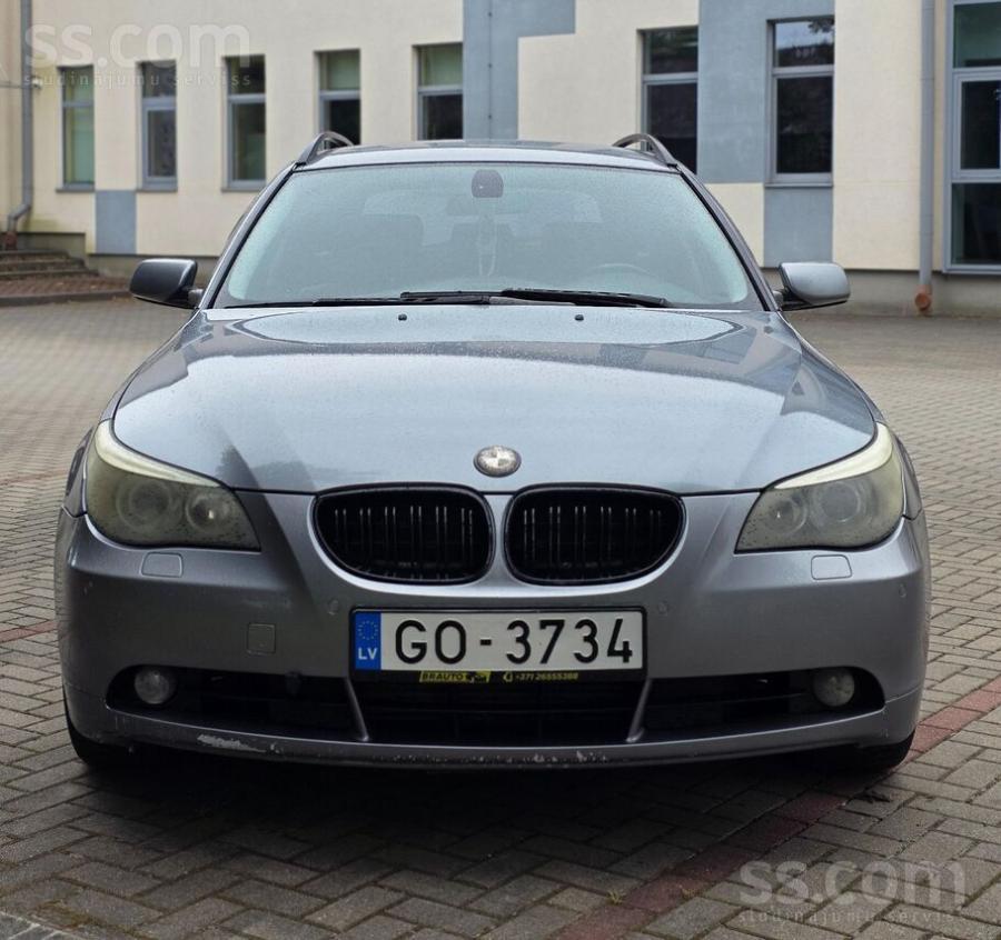 Pelēks BMW 530 2005 Jelgava, ar dzinēja tilpumu 3.00 L un nobraukumu 341 tūkst. km par 2500 €, foto 1 vietnē AUTOMOTO.COM.LV