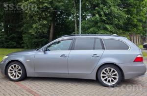 Pelēks BMW 530 2005 Jelgava, ar dzinēja tilpumu 3.00 L un nobraukumu 341 tūkst. km par 2500 €, foto 4 vietnē AUTOMOTO.COM.LV