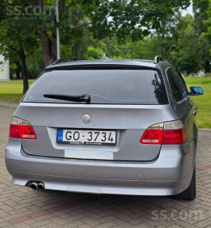 Pelēks BMW 530 2005 Jelgava, ar dzinēja tilpumu 3.00 L un nobraukumu 341 tūkst. km par 2500 €, foto 5 vietnē AUTOMOTO.COM.LV