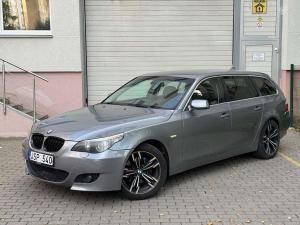 Pelēks BMW 530 2005 Viļņa, ar dzinēja tilpumu 3.00 L un nobraukumu 561 tūkst. km par 2400 €, foto 4 vietnē AUTOMOTO.COM.LV