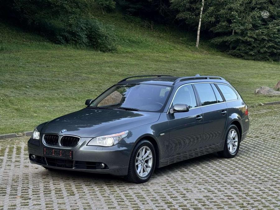 Grey BMW 530 2005 in Vilnius, with an engine capacity of 2.99 L and mileage of 249 thousand km for 3650 €, photo 1 on AUTOMOTO.COM.LV