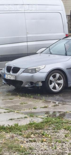 Pelēks BMW 530 2005 Jūrmala, ar dzinēja tilpumu 3.00 L un nobraukumu 390 tūkst. km par 1700 €, foto 6 vietnē AUTOMOTO.COM.LV
