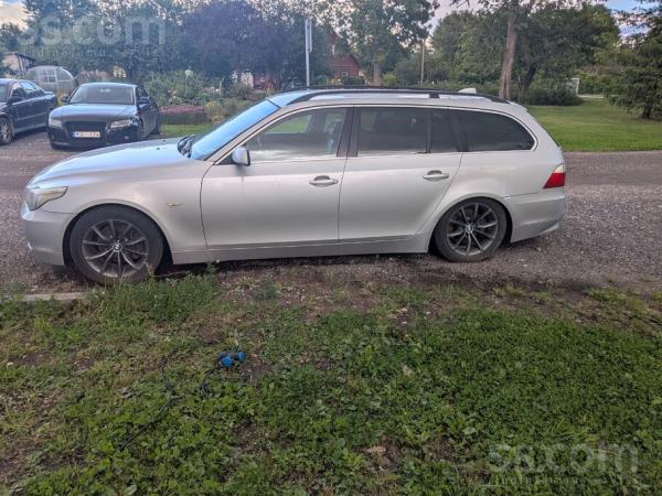 Grey BMW 530 2005 in Riga, with an engine capacity of 3.00 L and mileage of 0 thousand km for 1500 €, photo 3 on AUTOMOTO.COM.LV