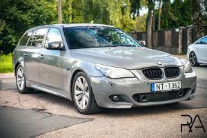 Grey BMW 530 2005 in Riga, with an engine capacity of 3.00 L and mileage of 334 thousand km for 2990 €, photo 3 on AUTOMOTO.COM.LV