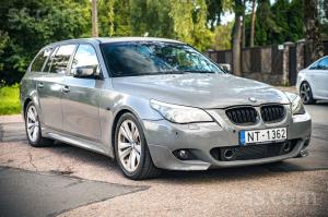 Pelēks BMW 530 2005 Rīga, ar dzinēja tilpumu 3.00 L un nobraukumu 334 tūkst. km par 2990 €, foto 4 vietnē AUTOMOTO.COM.LV