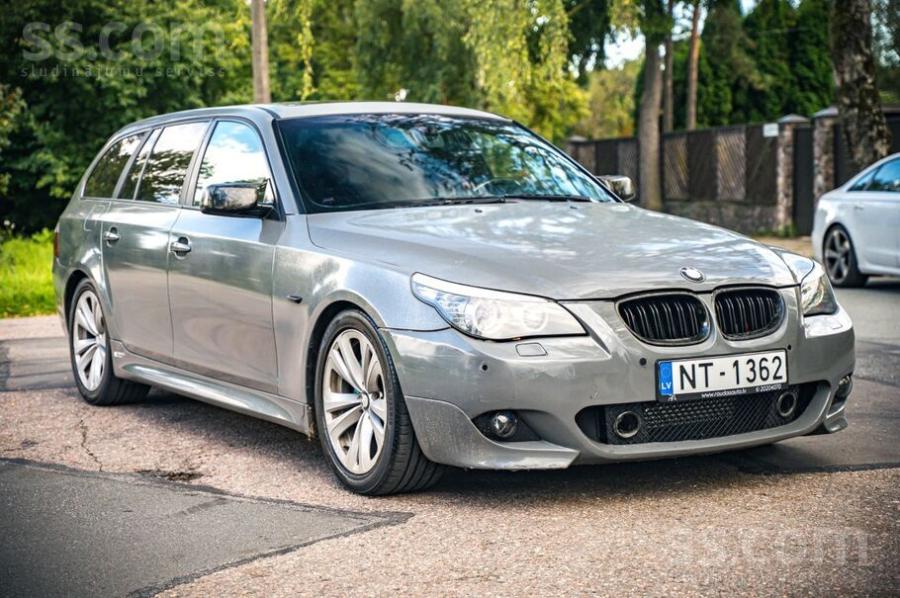 Pelēks BMW 530 2005 Rīga, ar dzinēja tilpumu 3.00 L un nobraukumu 334 tūkst. km par 2990 €, foto 4 vietnē AUTOMOTO.COM.LV